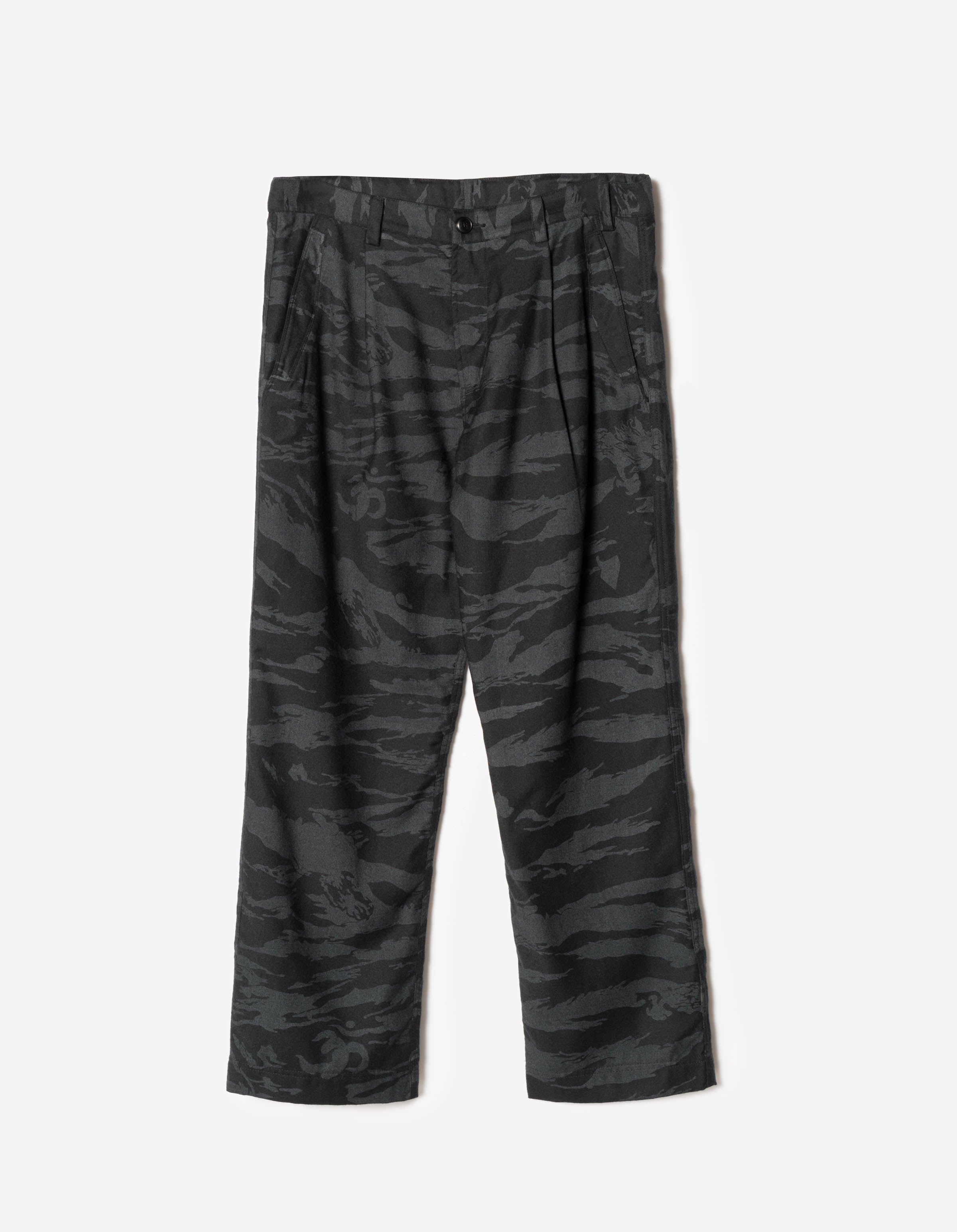 7150 Loose Wool Chino Black – Maharishi