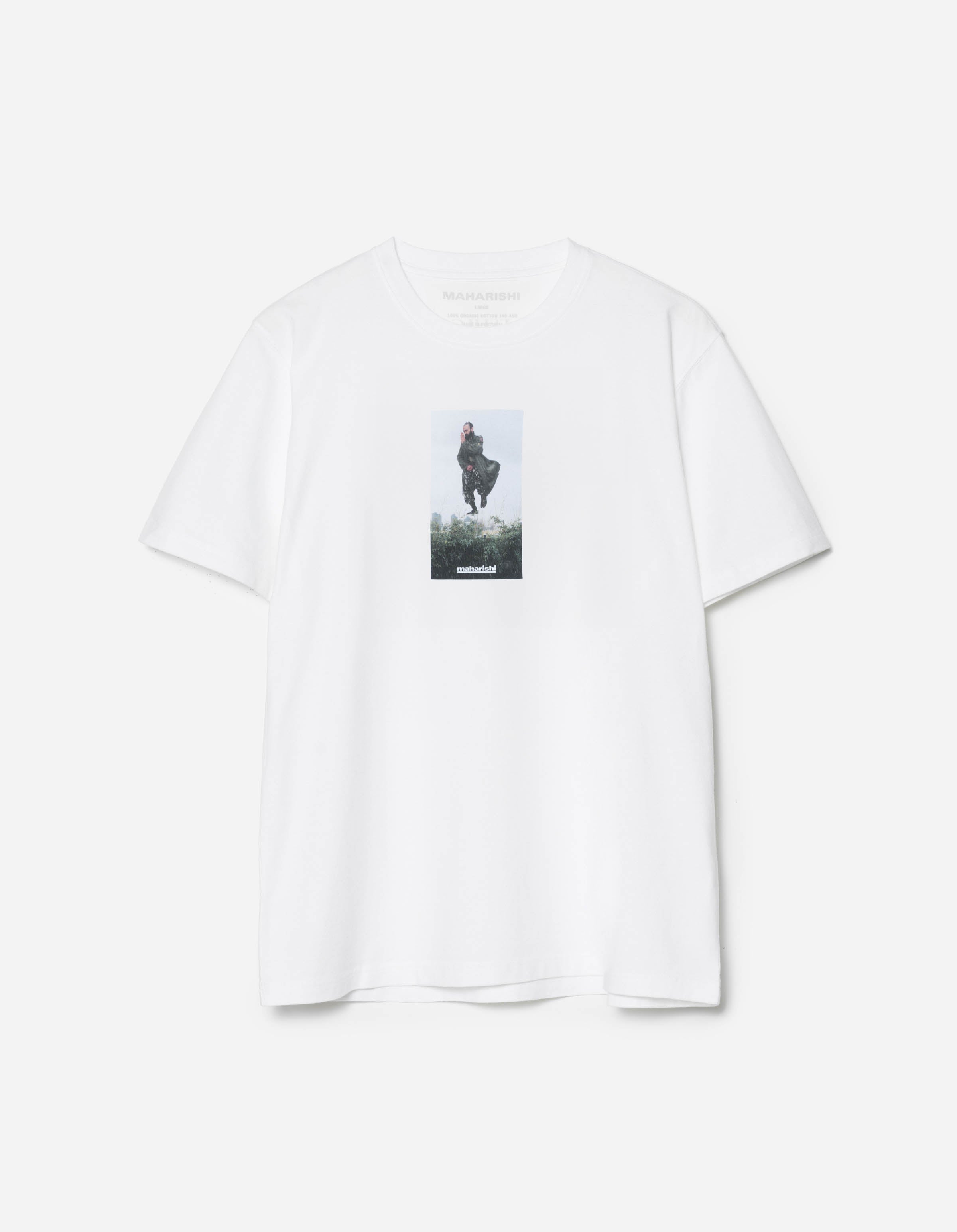 1583 Mark Lebon Blechman S/S T-Shirt White – Maharishi