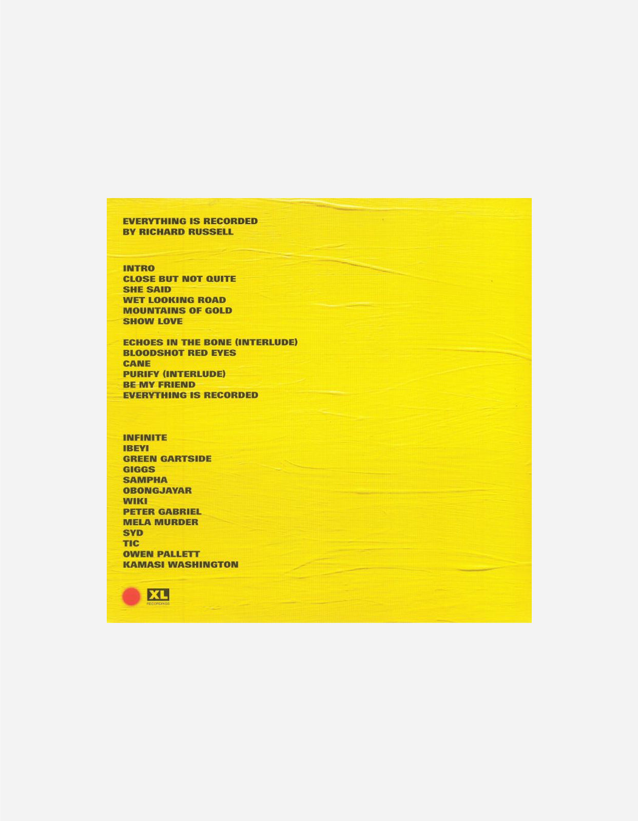 Maharishi | Everything Is Recorded LP